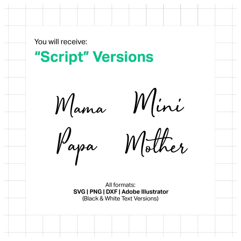 Mama Mini SVG Bundle - Instant Digital Download - Leopard Print Mother ...