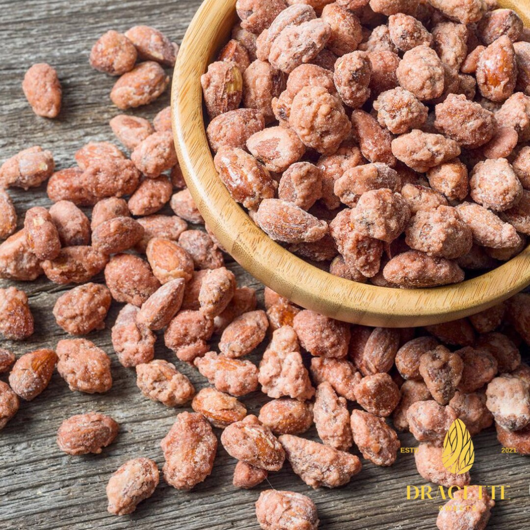 Candied Nuts Glazed Almonds Caramelized Nuts Praline Almonds big Pack ...