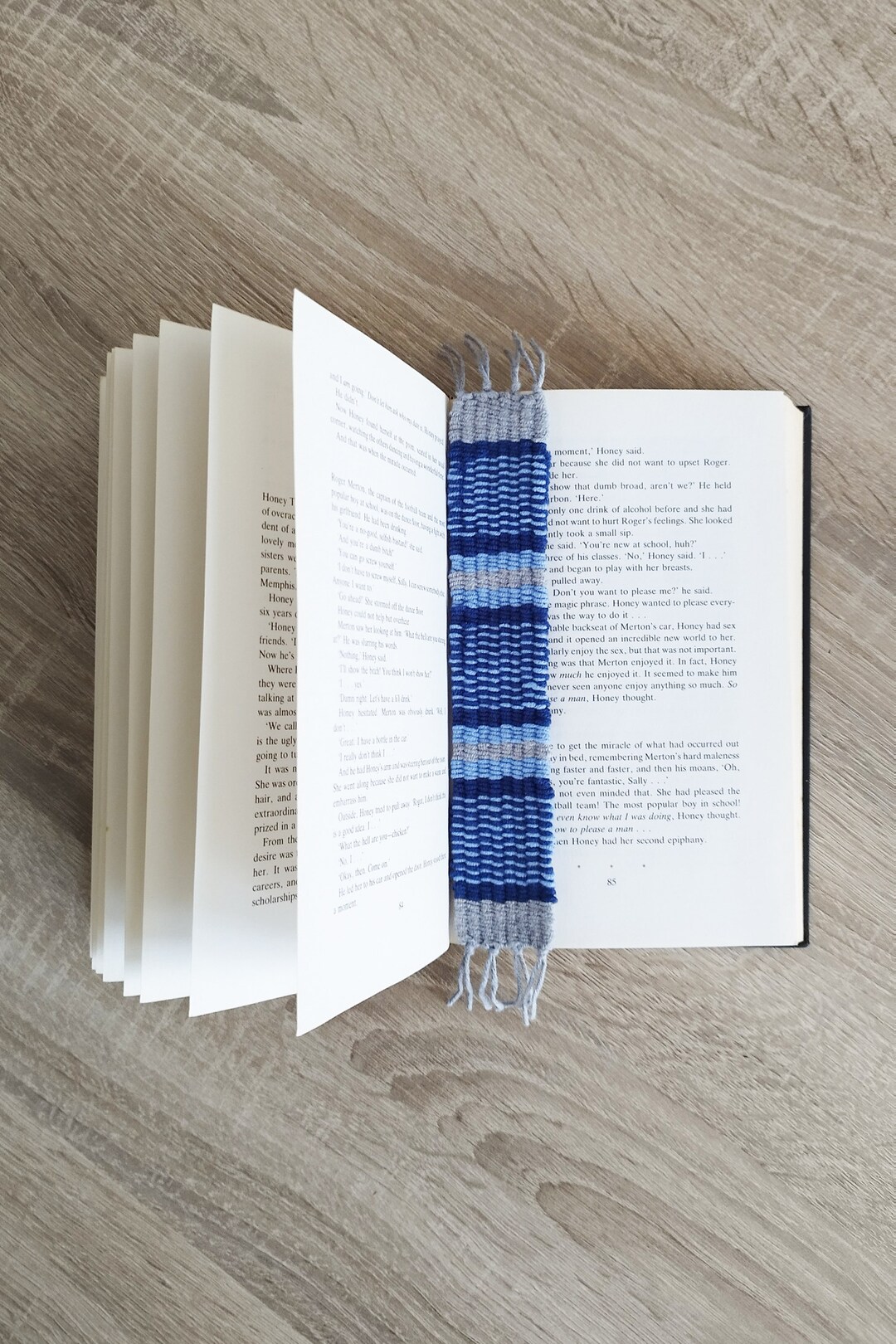 Weaving Bookmark, Book Lovers, Reading Gift, Art Lover Gift, Handmade ...