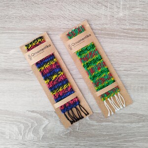 Handmade Bookmark, Woven Bookmark, Booklovers Gift, Teacher Gift, Best ...