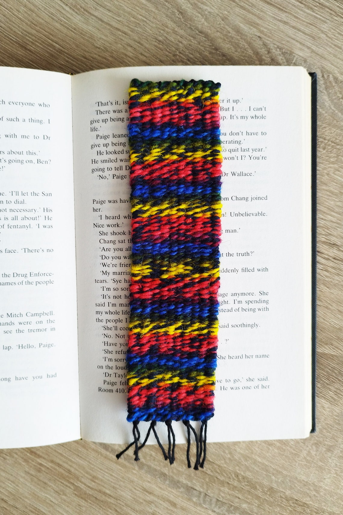 Woven Bookmark, Booklovers Gift, Reading Accessories, Teachers Gift ...