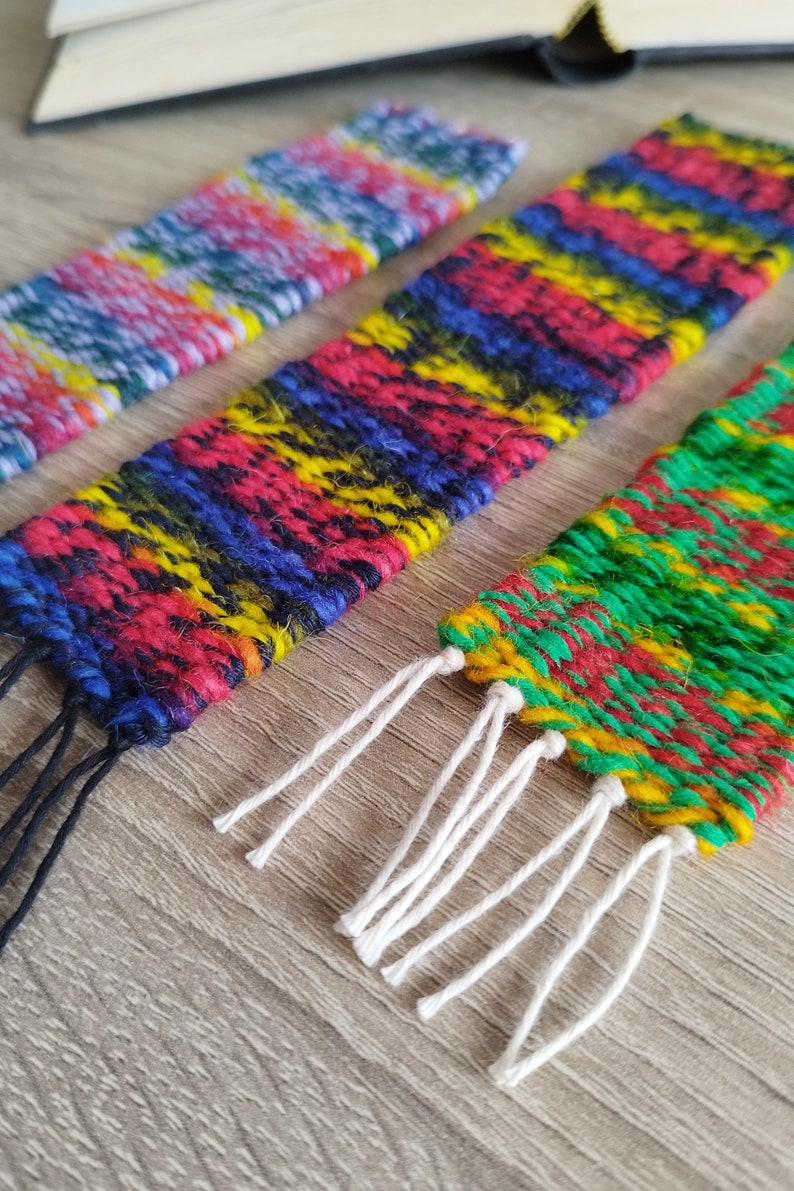 Woven Bookmark, Booklovers Gift, Reading Accessories, Teachers Gift ...