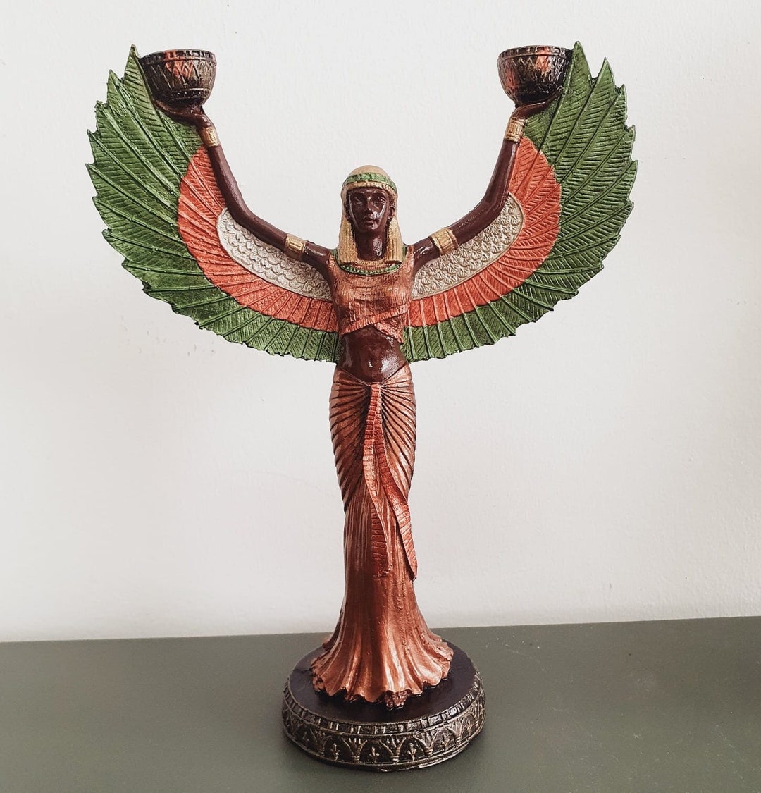 Egyptian Goddess ISIS Sculpture, Egyptian Statue, ISIS, Home Decor ...