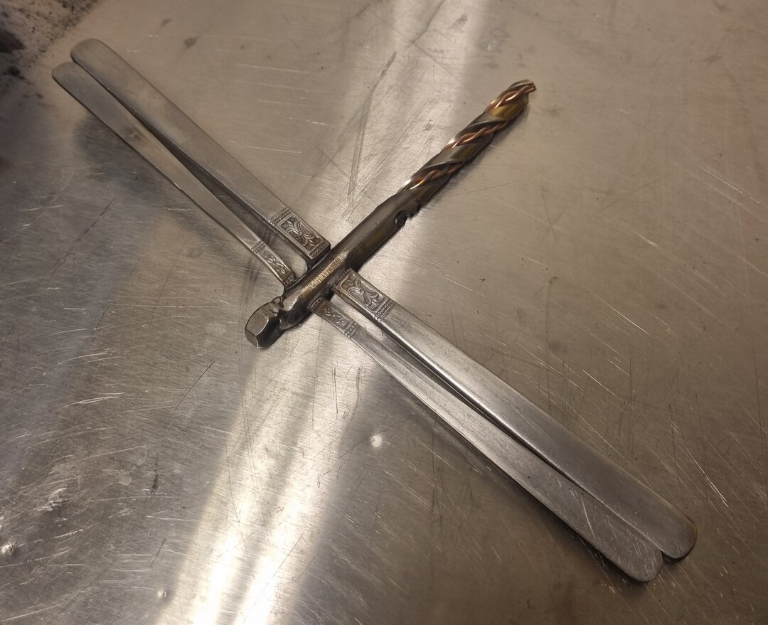 Unique Dragon Fly Made From a Drill Bit, 2 Forks,2 Knives and a Nut - Etsy