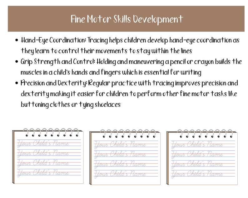 Personalized Cursive Handwriting Practice Sheets Learning Printable ...