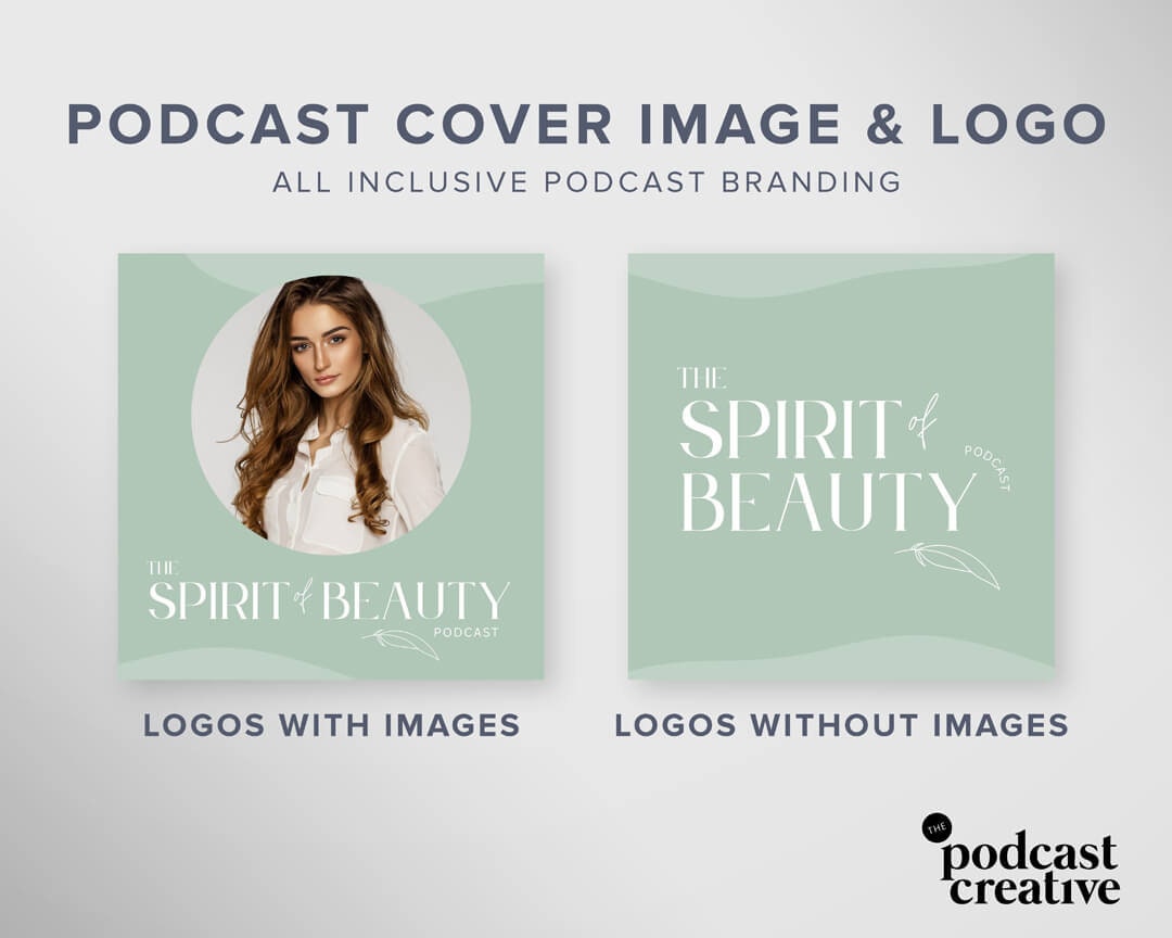 Podcast Logo Template Podcast Cover Art Podcast Branding Minimal Boho ...