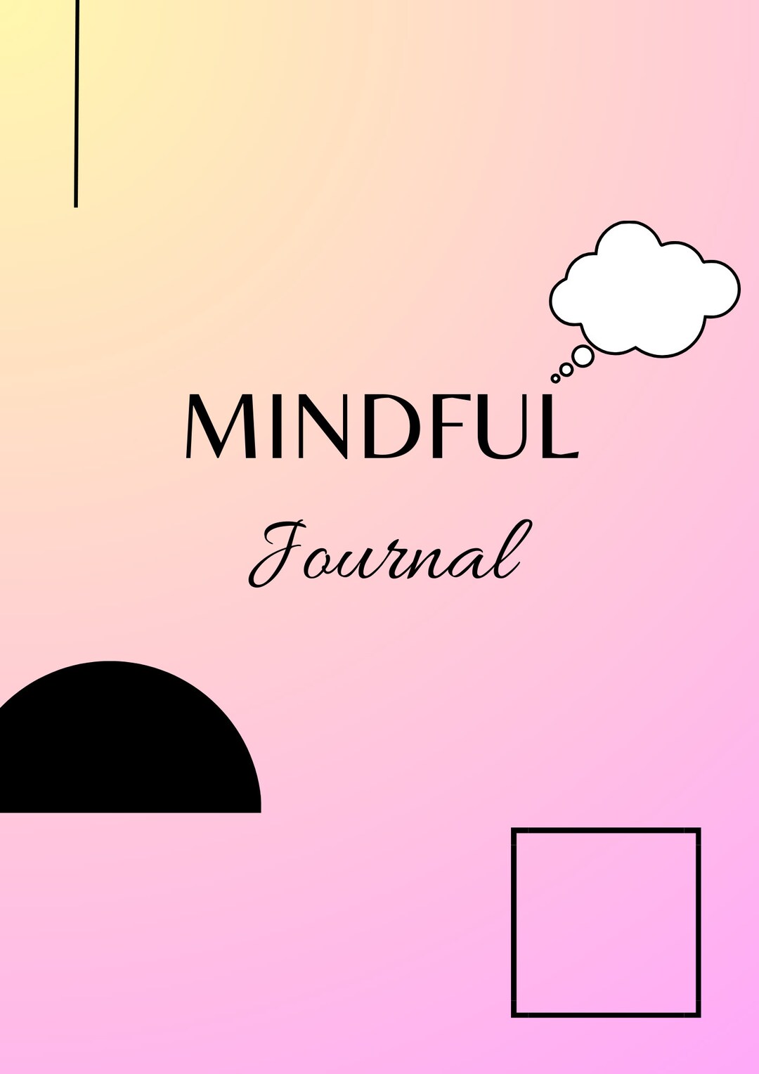 Digital, Printable, Journal, Printable Journal, Daily Notes Taking ...