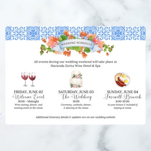 Spanish Style Wedding Invitation Bundle Spanish Themed Save the Date ...