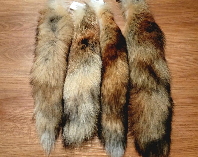 Slightly 2nd Grade Wild Red Fox Tail Keychains - Etsy