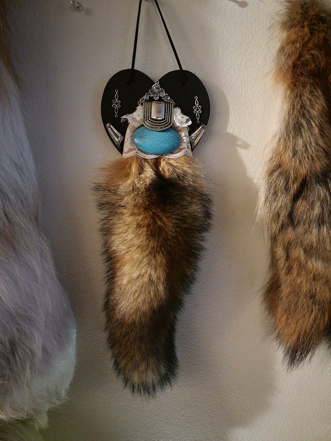 Red Fox Heart Wall Decor - Etsy