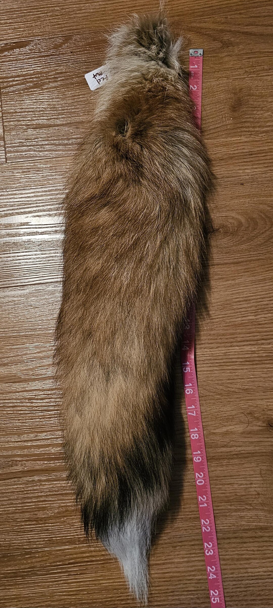 Red Fox Tail Keychain - Etsy