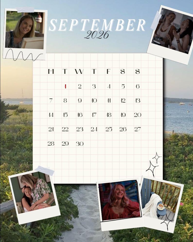 The Summer I Turned Pretty 2026 Calendar - Etsy Canada