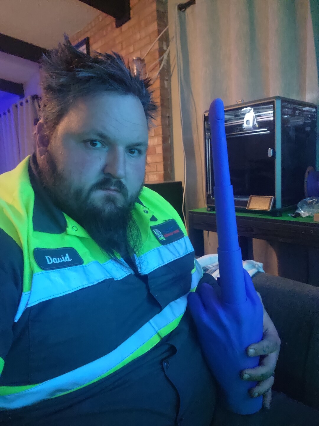 Giant Retractable Middle Finger - Etsy