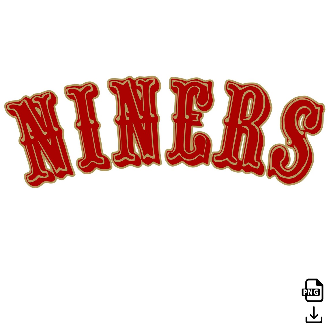 49ers, Niners, San Francisco, Jersey, PNG Clipart, DTF Transfer ...