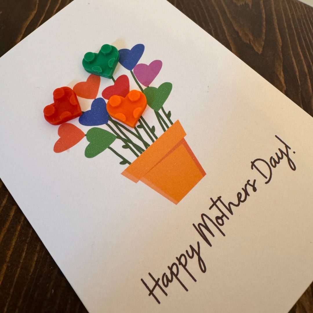 3D Mothers Day Card - Etsy