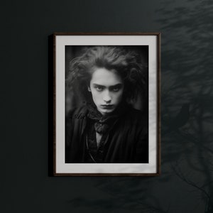 Portrait of a Dandy, Gothic Young Man, 300 DPI, Instant Download - Etsy