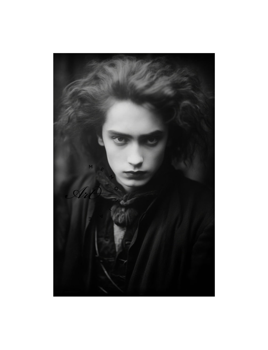 Portrait of a Dandy, Gothic Young Man, 300 DPI, Instant Download - Etsy