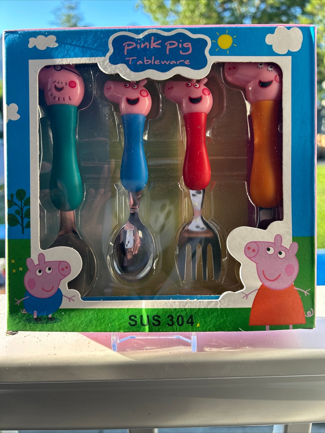 Peppa Pig Cutlery Set for Kids Which Includes Peppa Pig Spoons 2 and ...
