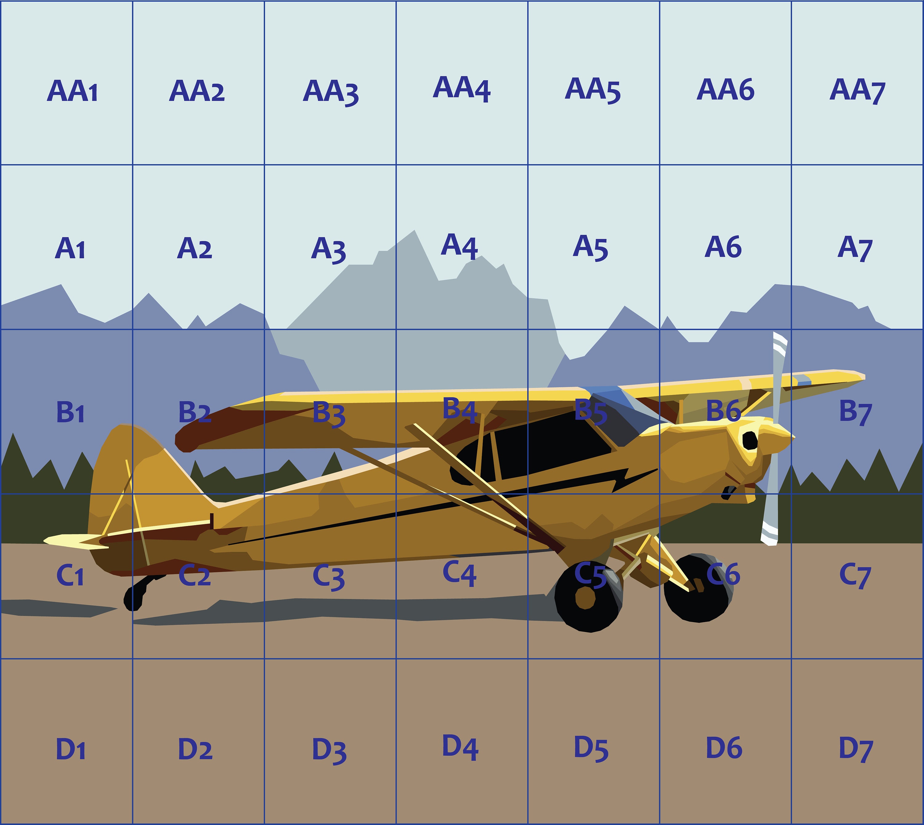 Piper Cub FPP Quilt Pattern (69" X 63") - DIGITAL DOWNLOAD - Etsy