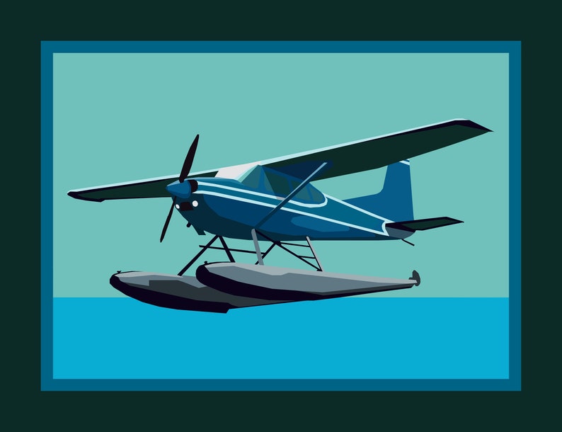 Cessna 180 FPP Quilt Pattern (69" X 53") - DIGITAL DOWNLOAD - Etsy