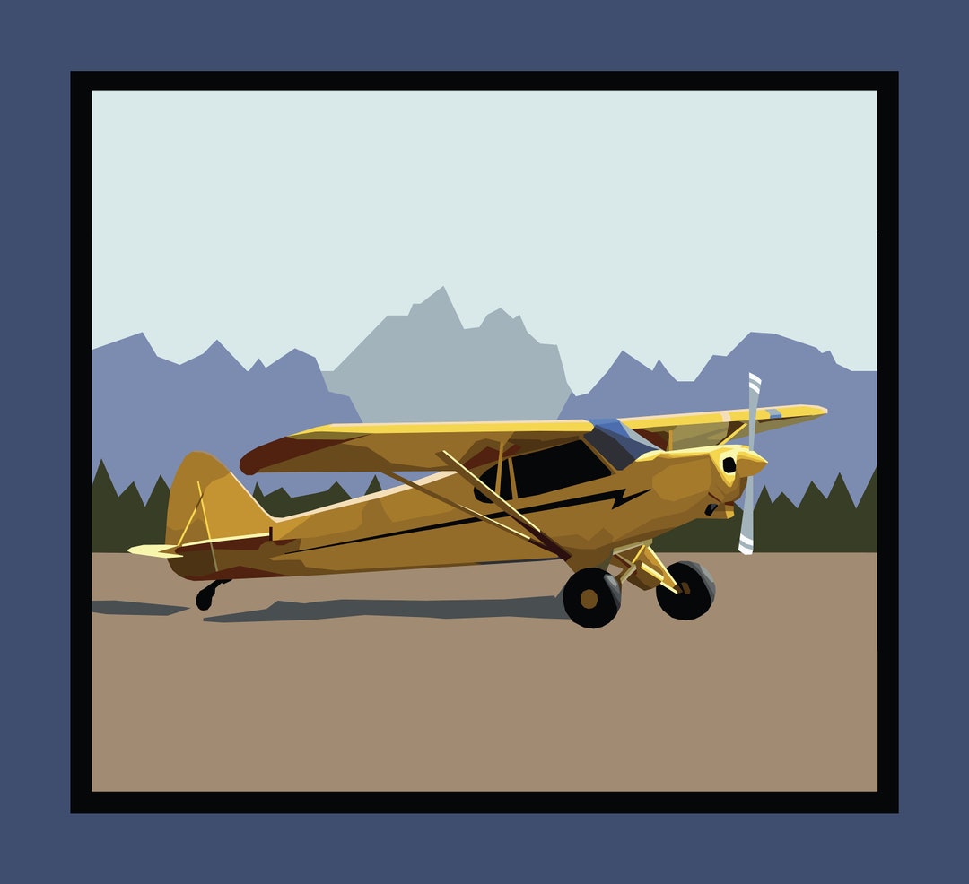 Piper Cub FPP Quilt Pattern 69 X 63 DIGITAL DOWNLOAD - Etsy