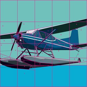 Cessna 180 FPP Quilt Pattern (69" X 53") - DIGITAL DOWNLOAD - Etsy