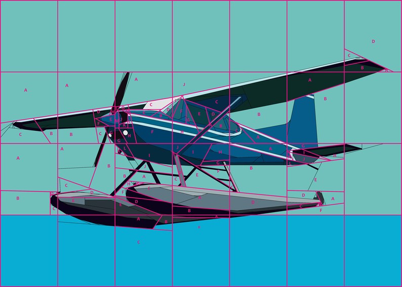 Cessna 180 FPP Quilt Pattern (69" X 53") - DIGITAL DOWNLOAD - Etsy