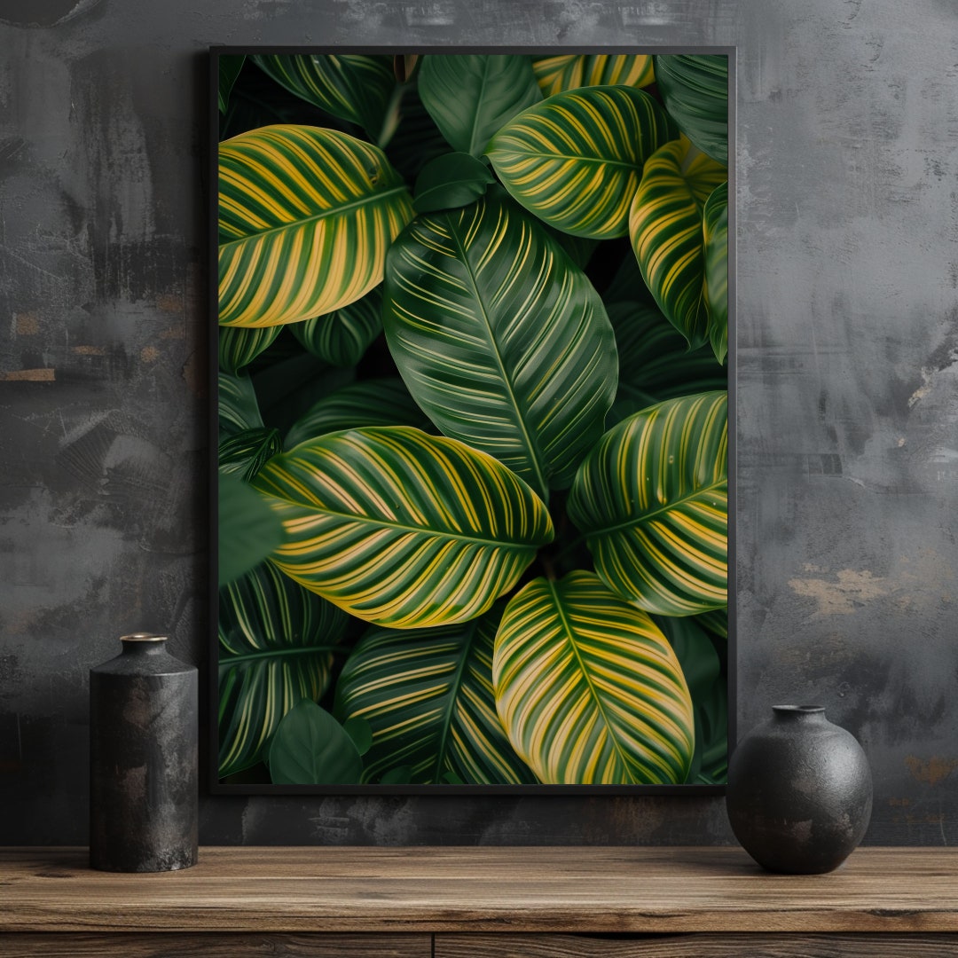 Botanical Illustration Poster Nature's Beauty Elegant Nature Home Decor ...