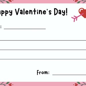 Simple Romantic Red and White Valentine's Day Card - Etsy