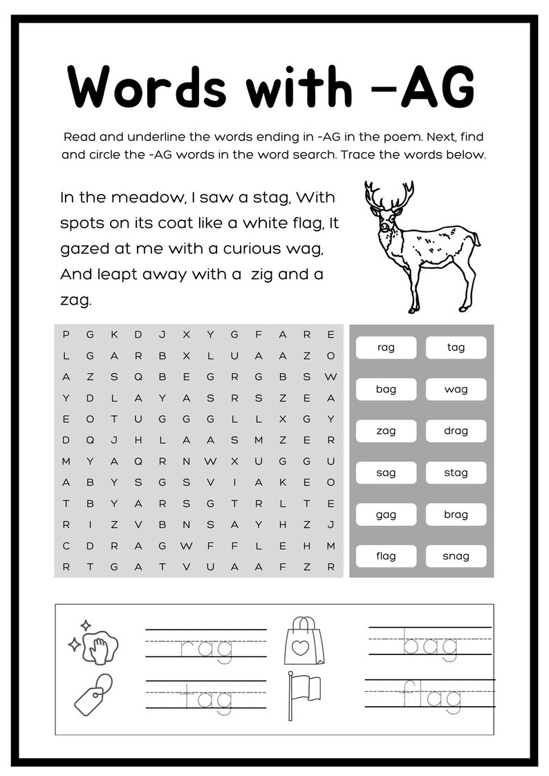 Colourful Illustrated English Phonics Activity Workbook ...