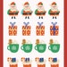 White, Black, and Colorful Counting Math Worksheets for Engaging and ...
