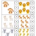 White, Black, and Colorful Counting Math Worksheets for Engaging and ...