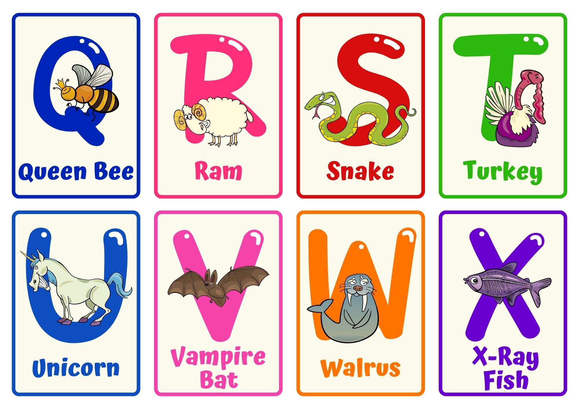 ABC Poster Download Alphabet PDF and Alphabet Png // Alphabet Poster ...