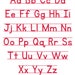 Simple English Alphabet Chart - Educational Wall Art for Kids and ...