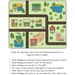 Trasure Map Math Game Worksheet Green and Blue Educational Style for ...