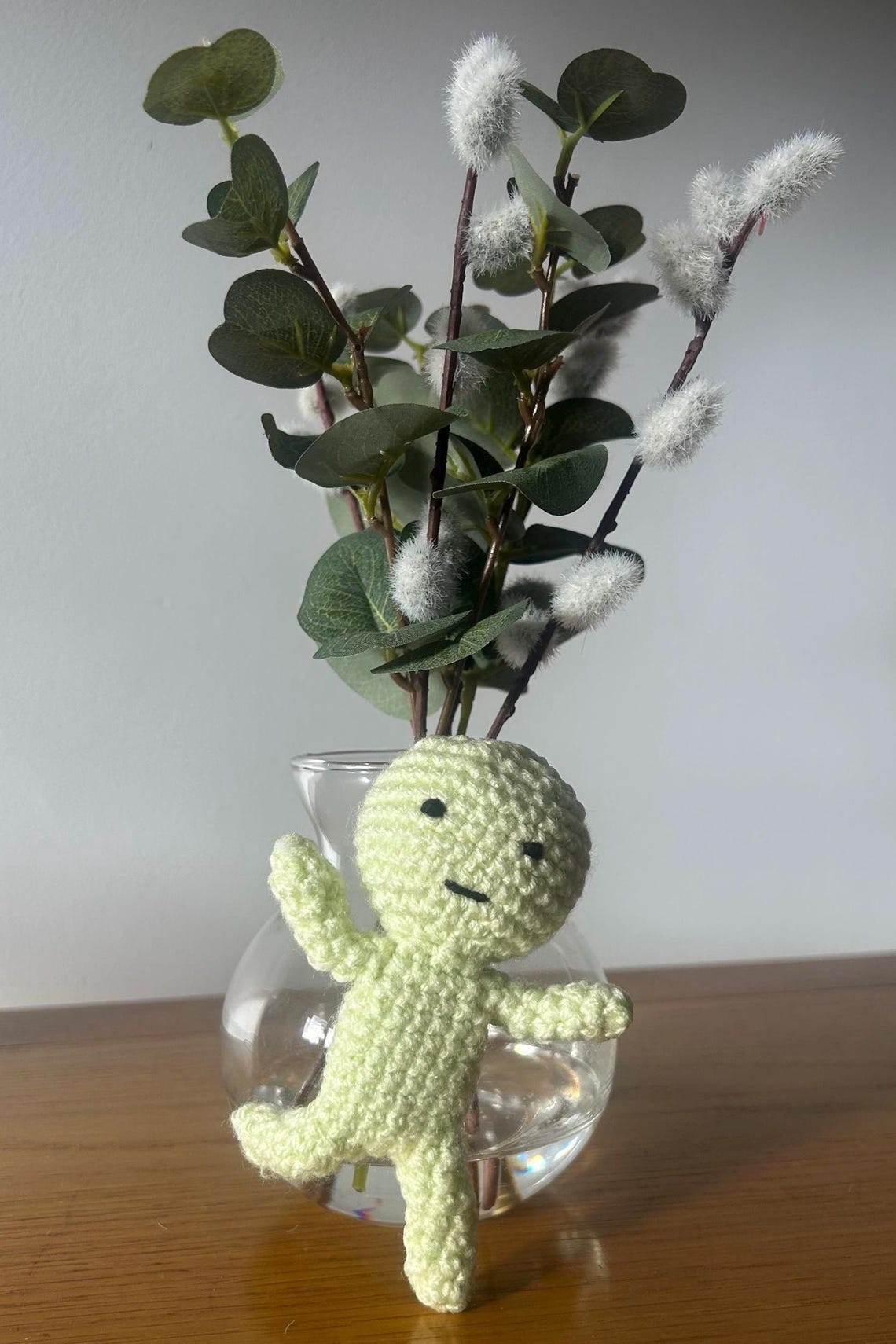 DIGITAL DOWNLOAD Crochet Pattern Poseable Little Green Guy PDF Blind ...