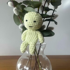 DIGITAL DOWNLOAD Crochet Pattern Poseable Little Green Guy PDF Blind ...