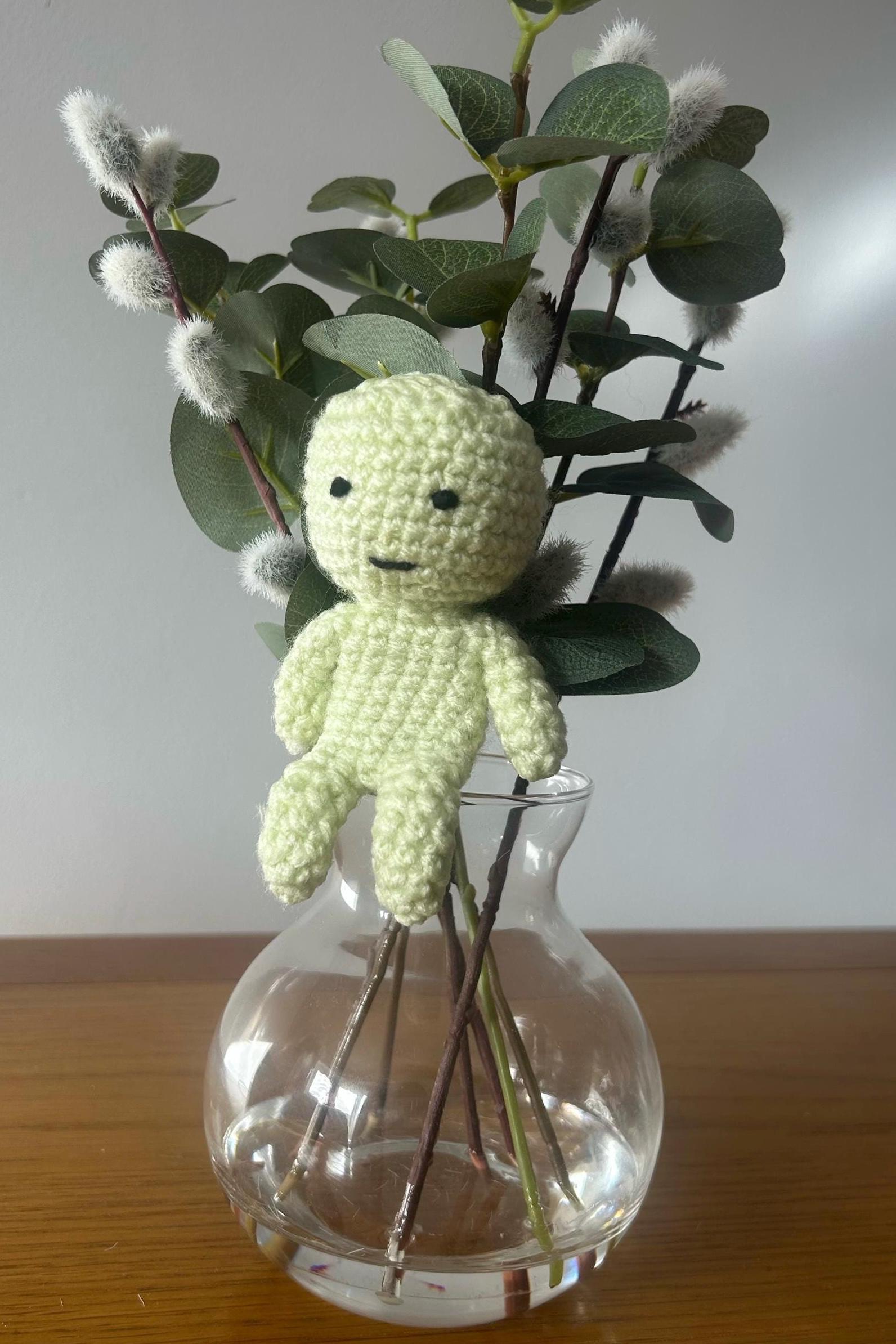 DIGITAL DOWNLOAD Crochet Pattern Poseable Little Green Guy PDF Blind ...