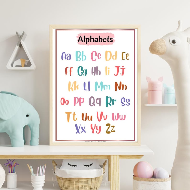 50+ Educational Wall Art, Classroom Posters, Homeschool Printables ...