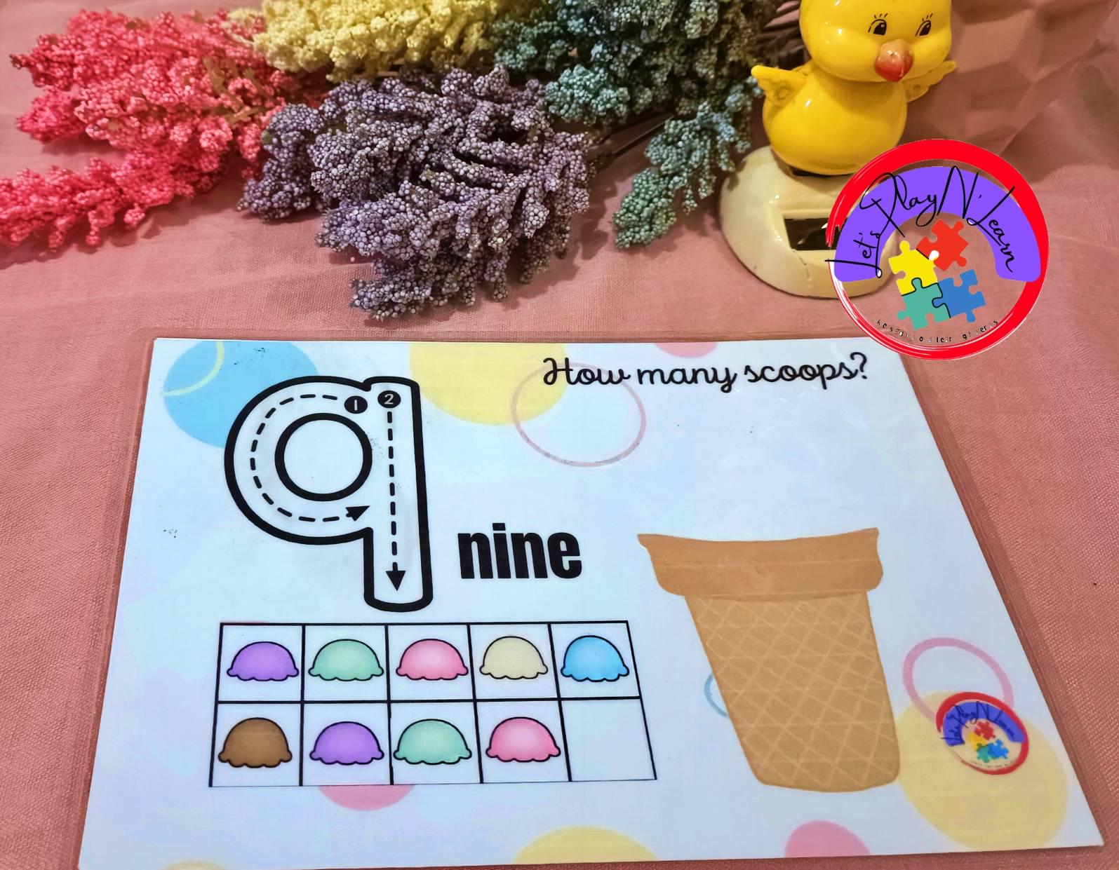 Tracing Numbers 1 to 10, Instant Download, Ready to Print,numbers ...