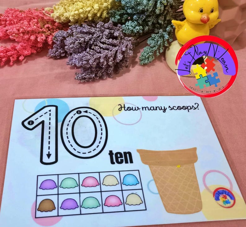 Tracing Numbers 1 to 10, Instant Download, Ready to Print,numbers ...