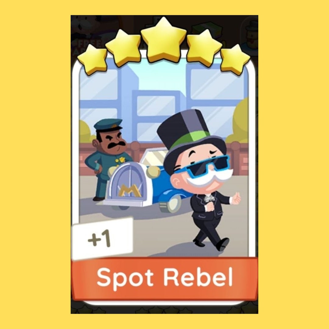 Spot Rebel Set 13 / Monopoly Go / 5 Star Sticker Set 16 / Fast Delivery ...