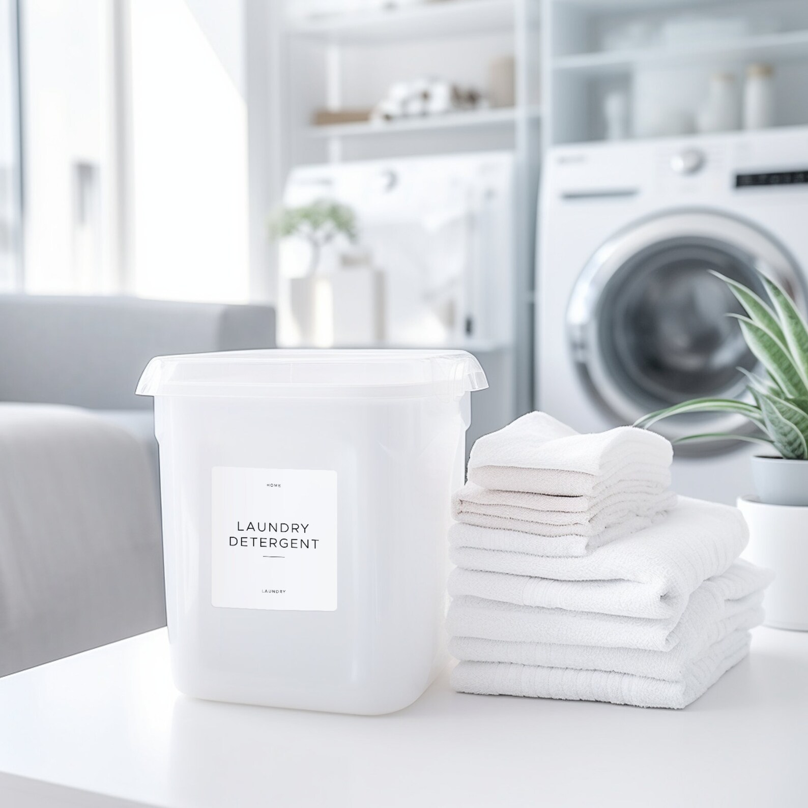 Laundry Labels, Water Resistant, Pantry Organization, Decluttering ...