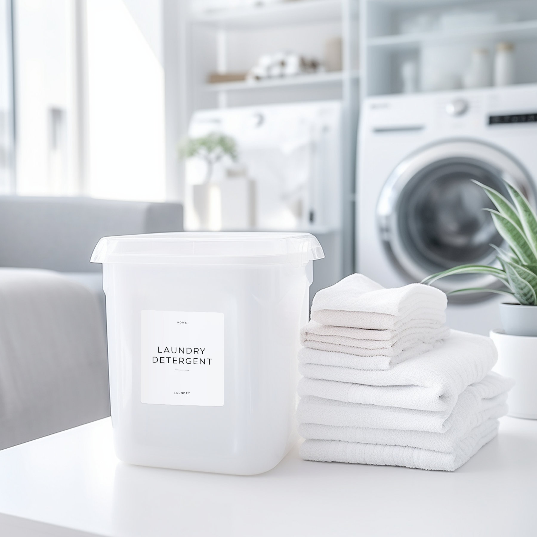 Laundry Labels, Water Resistant, Pantry Organization, Decluttering ...