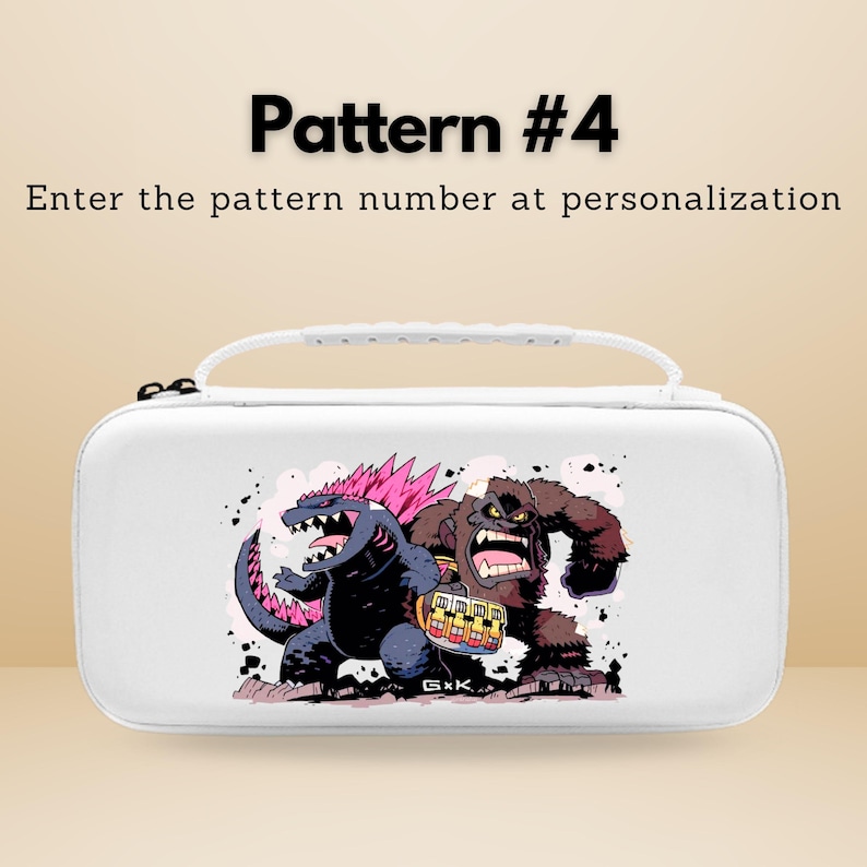 Giant Monsters Carrying Switch Case Cover for NS Switch 2 7.9", Switch ...