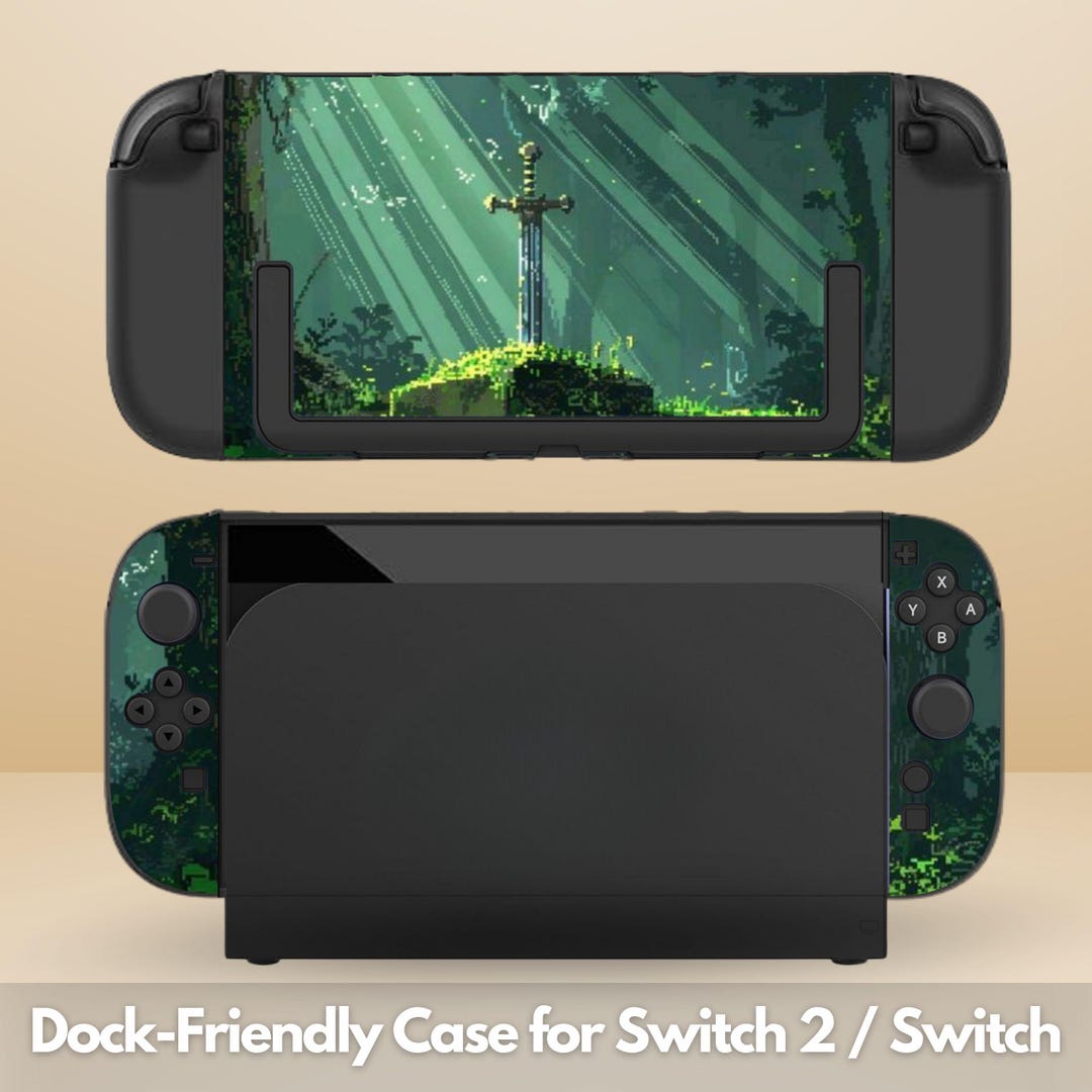 Cute Gaming Fanart Dockable Protective Switch Case for NS Switch 2 7.9 ...