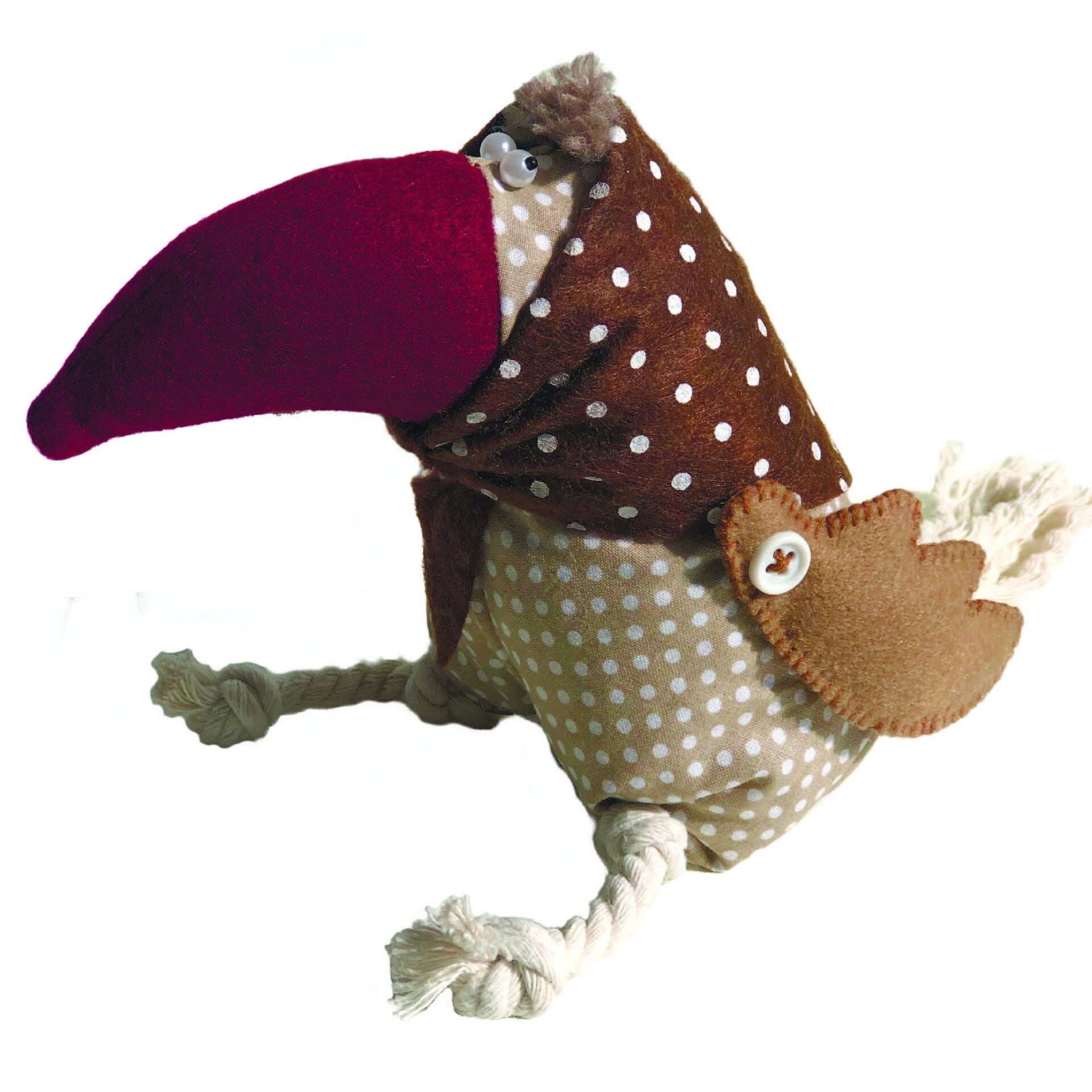Crow Soft Toy Sewing Pattern, PDF Instant Download, Step-by-step Pdf ...