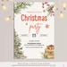 Editable Christmas Party Invitation Printable 5"x7" Holiday Card Custom ...