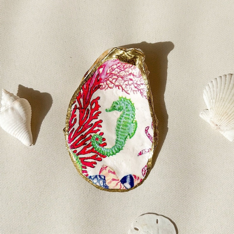 Seahorse Trinket Dish - Etsy