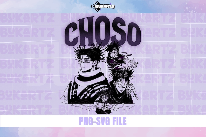 Premium CHOSO Design PNG, Jujutsu Kaisen Design PNG, Anime Design Png ...